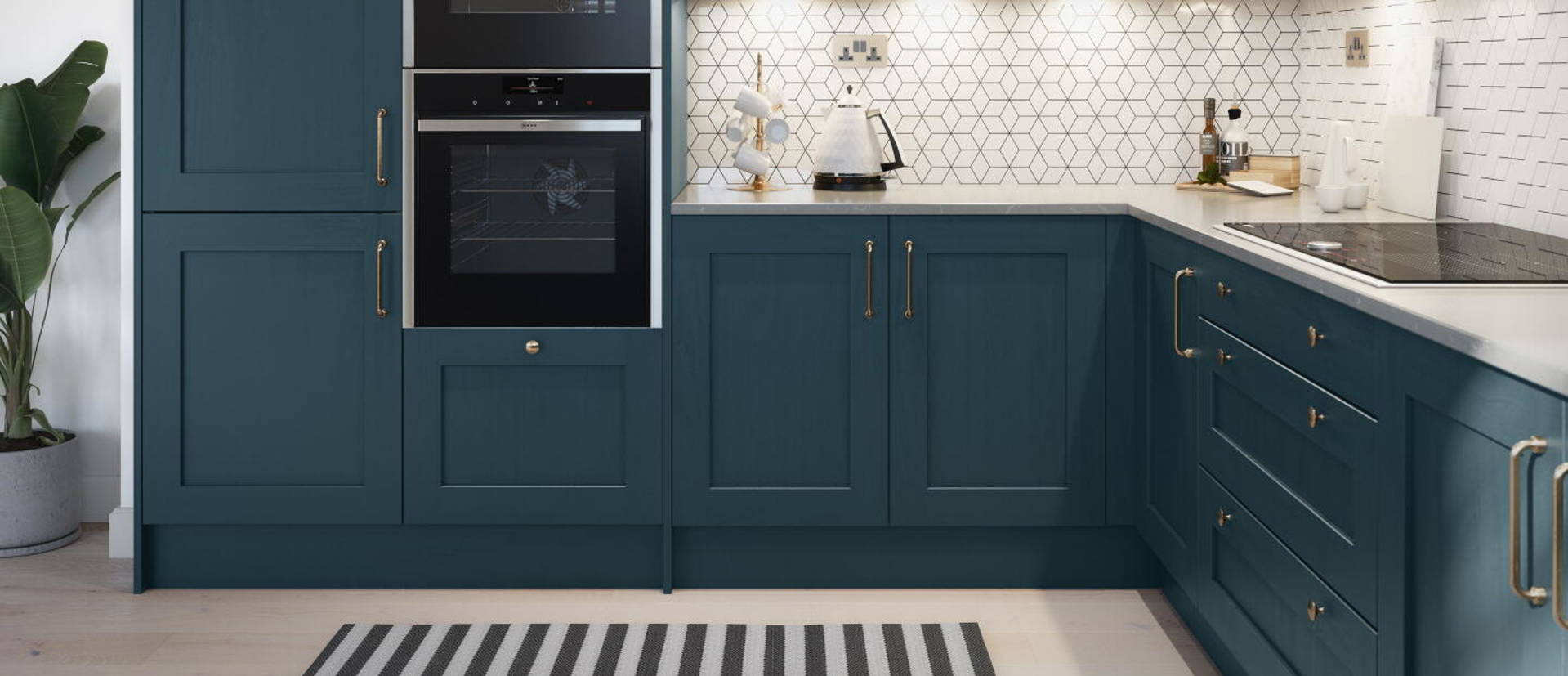 Mornington Shaker | Hartforth Blue | Second Nature Kitchens